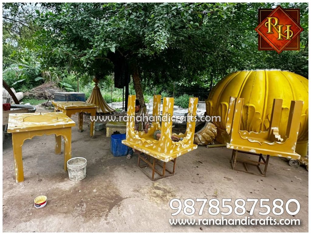 Gurdwara Domes (Gumbad) & Palki Sahib Project - Guru Ghar (Sikh Temple ...
