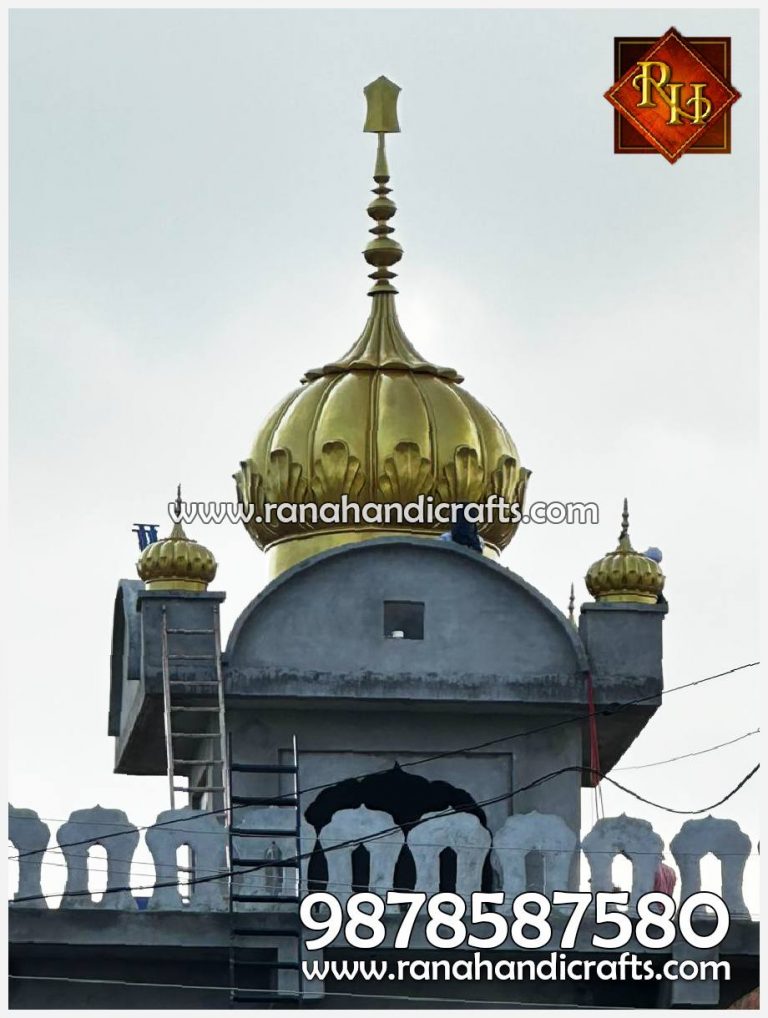 Fiberglass Dome Gumbad at Gurdwara in Nangal (Ropar) Anandpur Sahib ...
