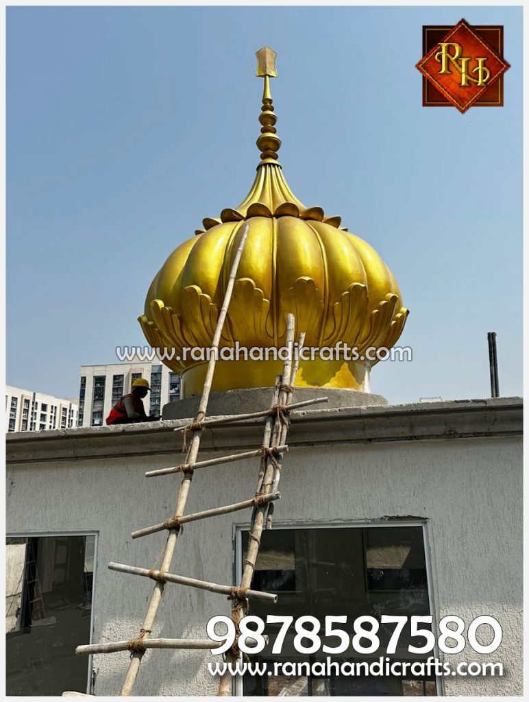 Gurdwara Domes (Gumbad) & Darshani Deori - Gurudwara Sahib Mumbai ...