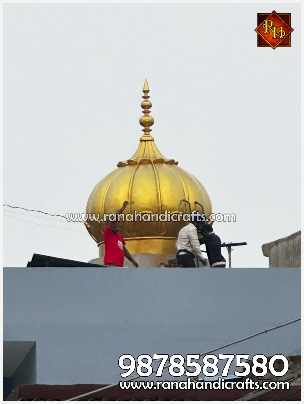 Hoshiarpur 7 Foot Gumbad / Dome Manufactured and Commissioned | Rana ...