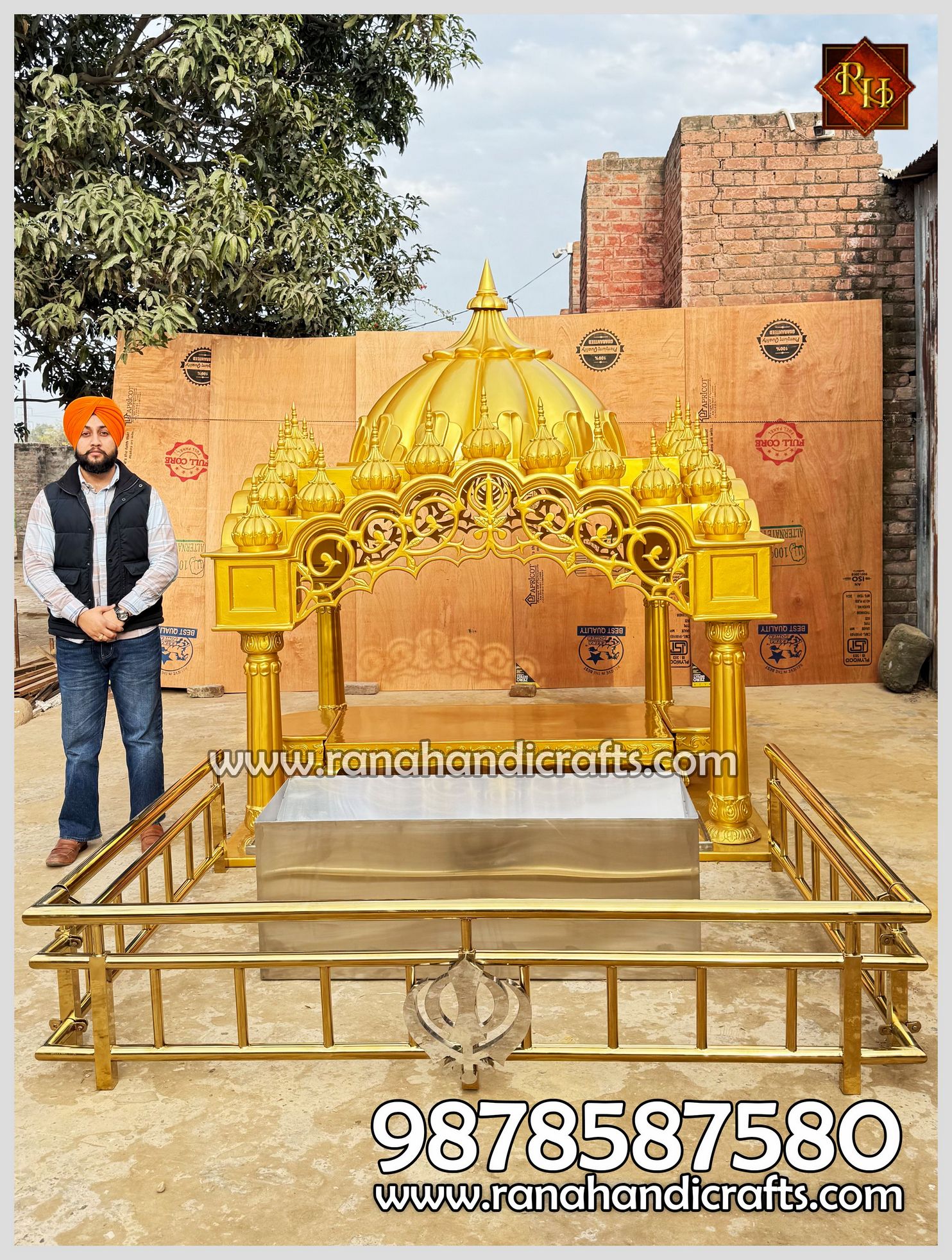 PK5 Palki Sahib and Jangla Ready for Gurdwara in Australia | Rana ...