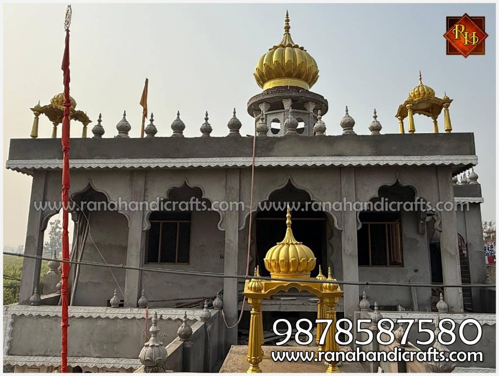 Fiber Gumbad & Corner Palki at Gurdwara in Dasuya Hoshiarpur | Rana ...