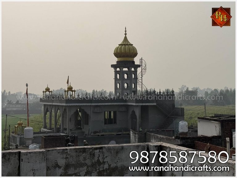 Fiber Gumbad & Corner Palki at Gurdwara in Dasuya Hoshiarpur | Rana ...