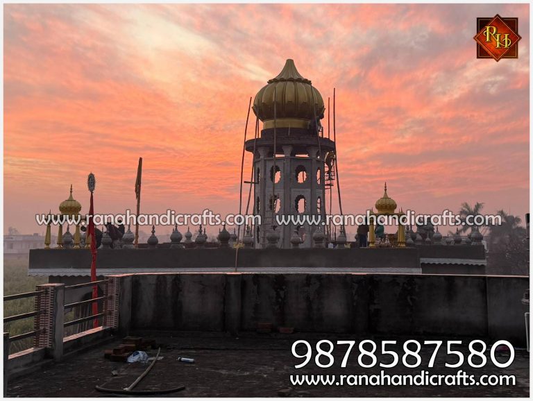 Fiber Gumbad & Corner Palki at Gurdwara in Dasuya Hoshiarpur | Rana ...