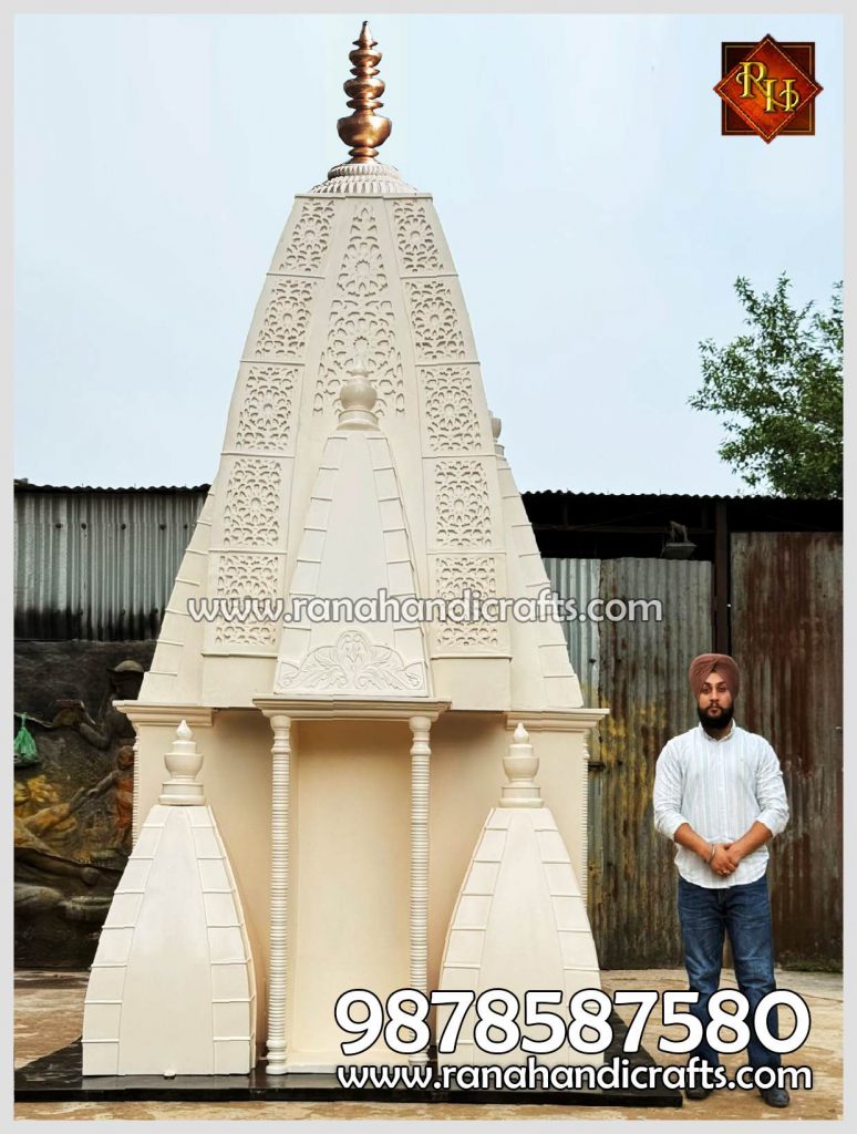 Mandir Gumbad - Marble Style FRP Temple Dome | Rana Handicrafts ...