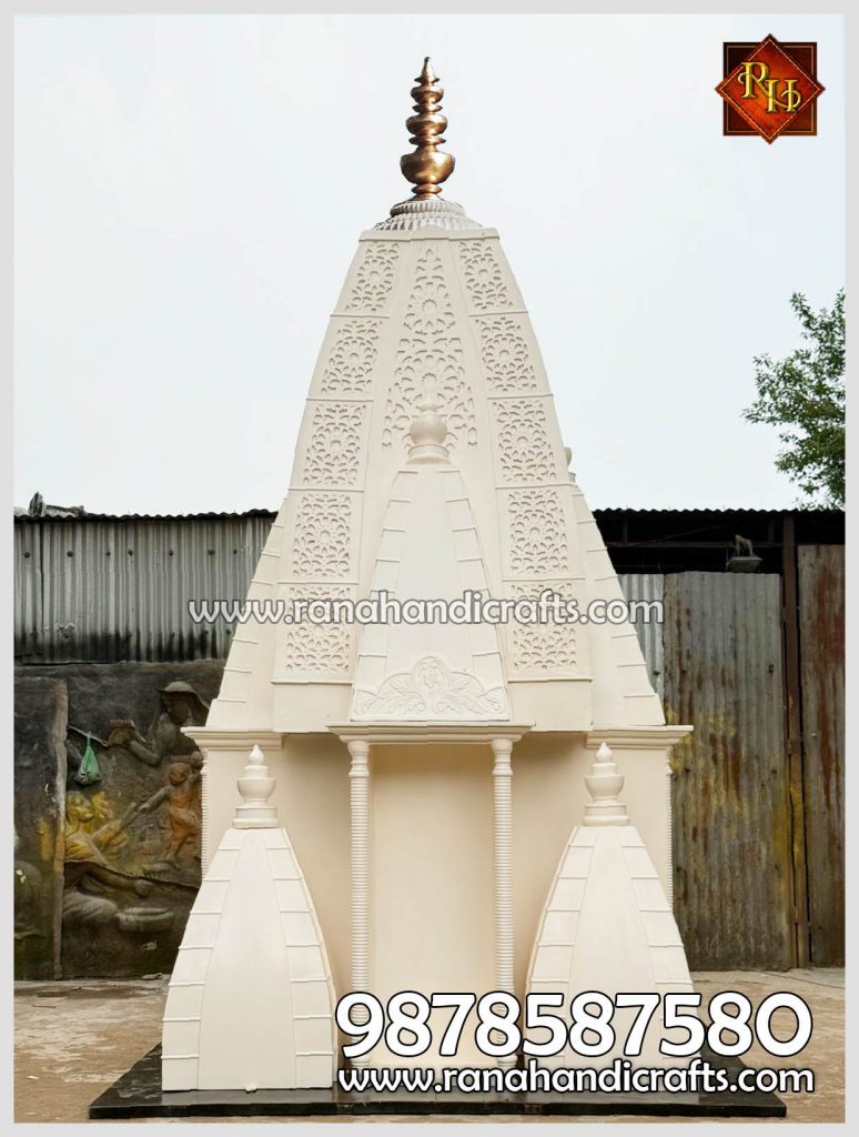 Mandir Gumbad - Marble Style FRP Temple Dome | Rana Handicrafts ...