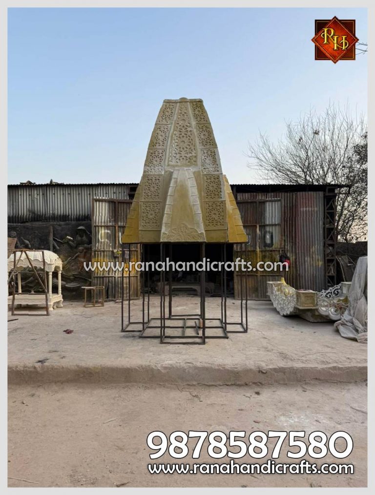 Mandir Gumbad - Marble Style FRP Temple Dome | Rana Handicrafts ...