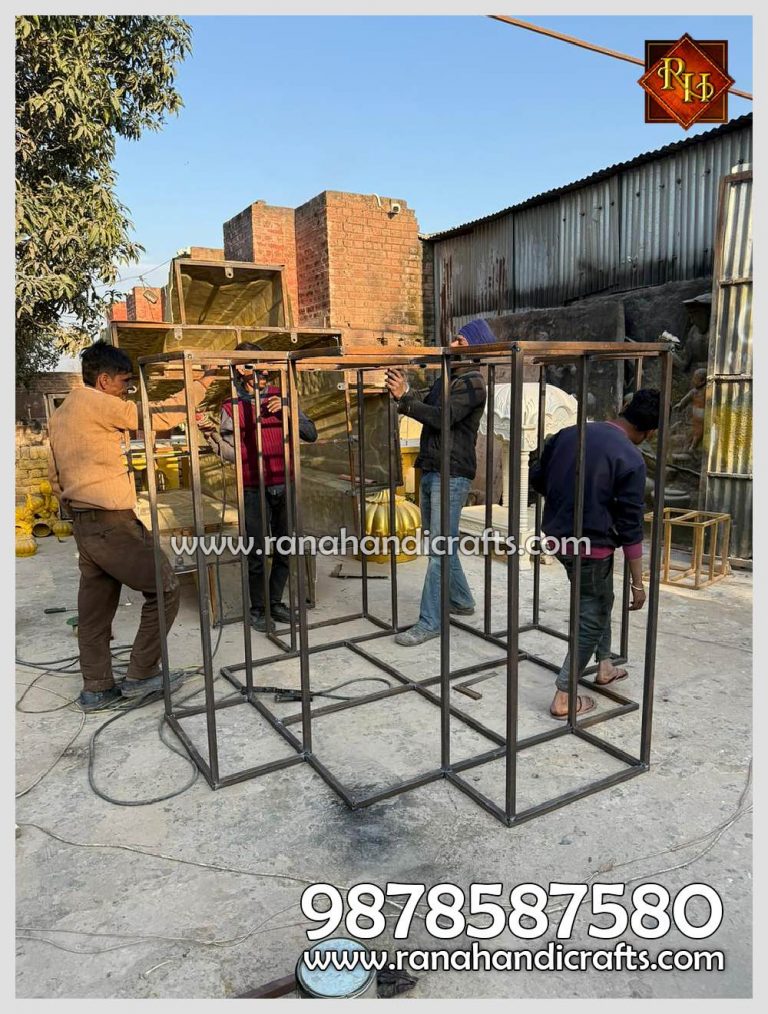 Mandir Gumbad - Marble Style FRP Temple Dome | Rana Handicrafts ...