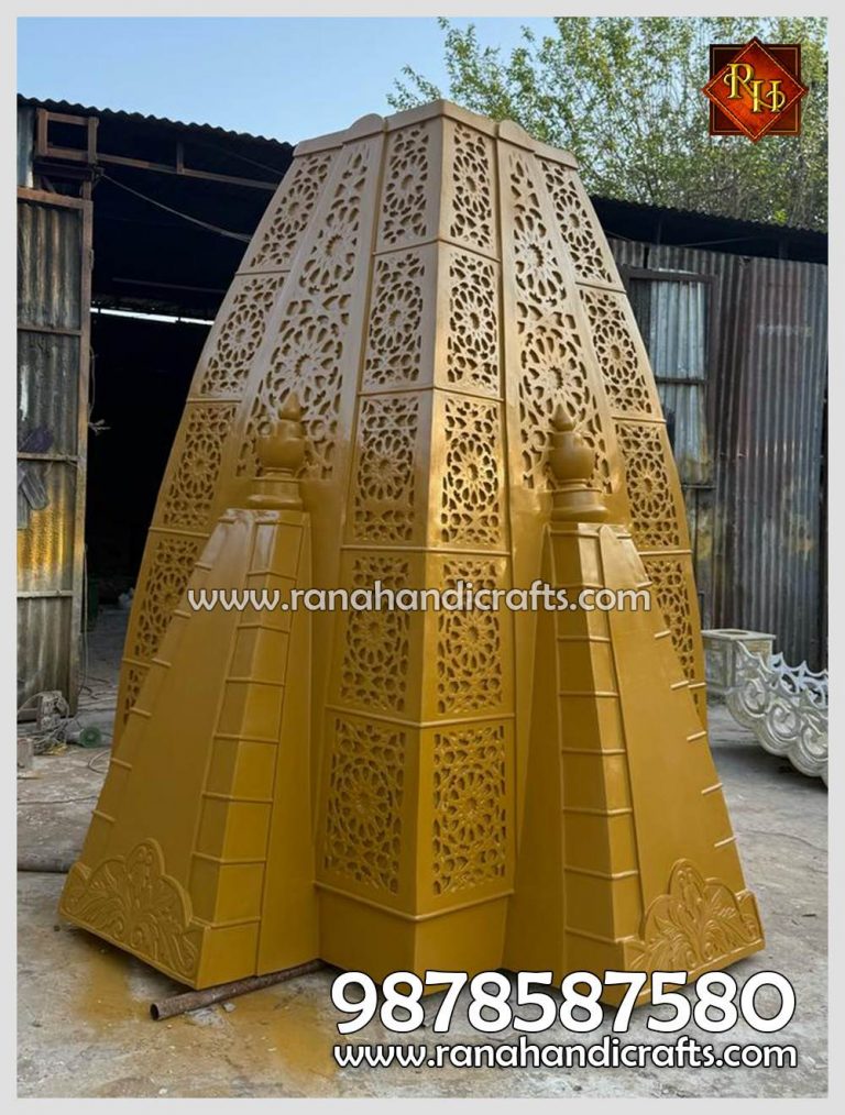 Mandir Gumbad - Marble Style FRP Temple Dome | Rana Handicrafts ...