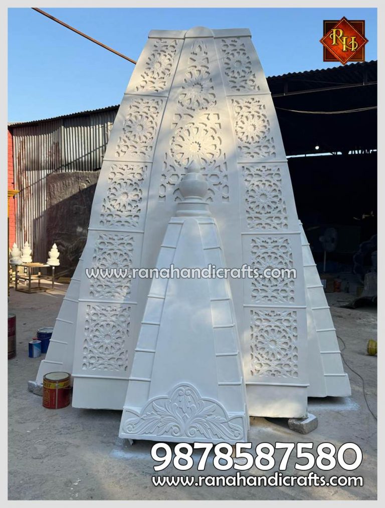 Mandir Gumbad - Marble Style FRP Temple Dome | Rana Handicrafts ...