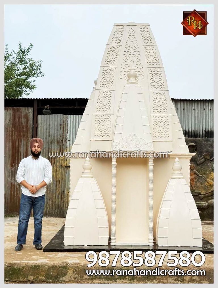 Mandir Gumbad - Marble Style FRP Temple Dome | Rana Handicrafts ...