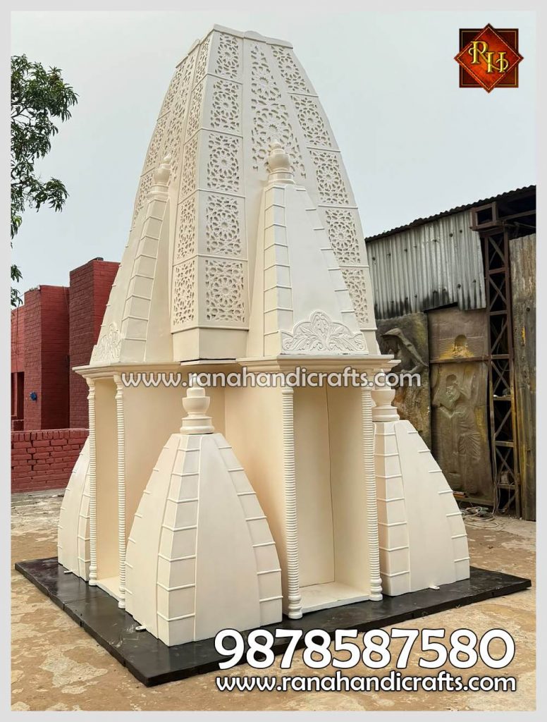 Mandir Gumbad - Marble Style FRP Temple Dome | Rana Handicrafts ...