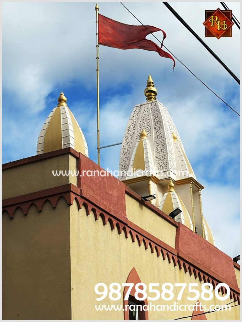 Mandir Gumbad - Marble Style FRP Temple Dome | Rana Handicrafts ...