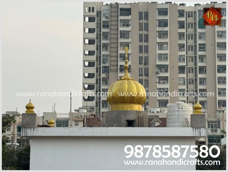 7ft Gurdwara Dome Project at SBP Housing Park in Dera Bassi (Punjab ...